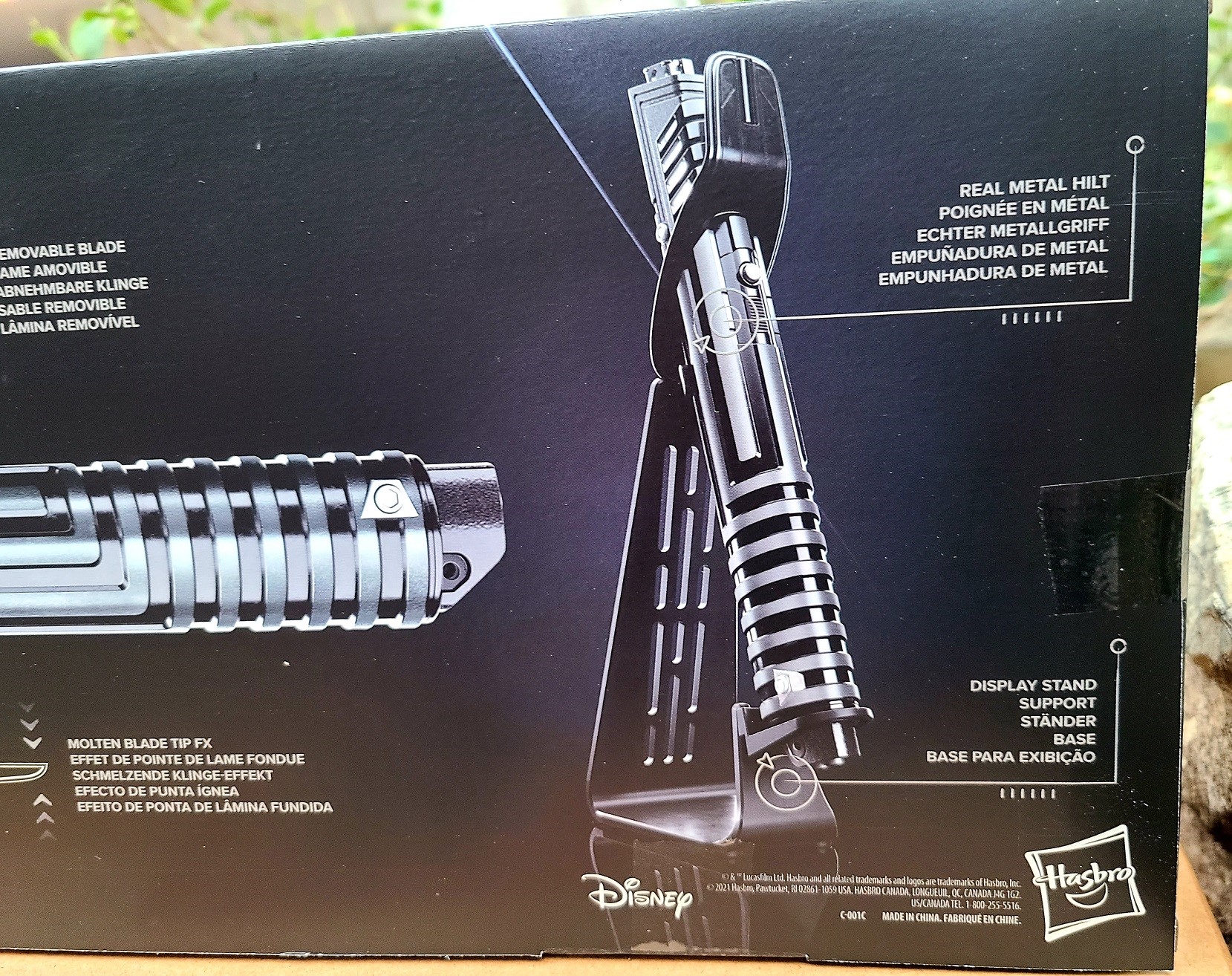 Star Wars The Black Series Force FX Elite Darksaber – Lightsaber Prop ...