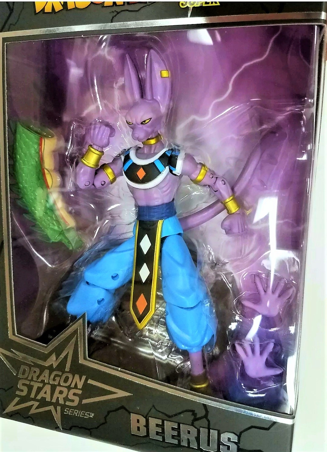 Dragon Ball Super Dragon Stars Beerus Action Figure (Shenron Component)