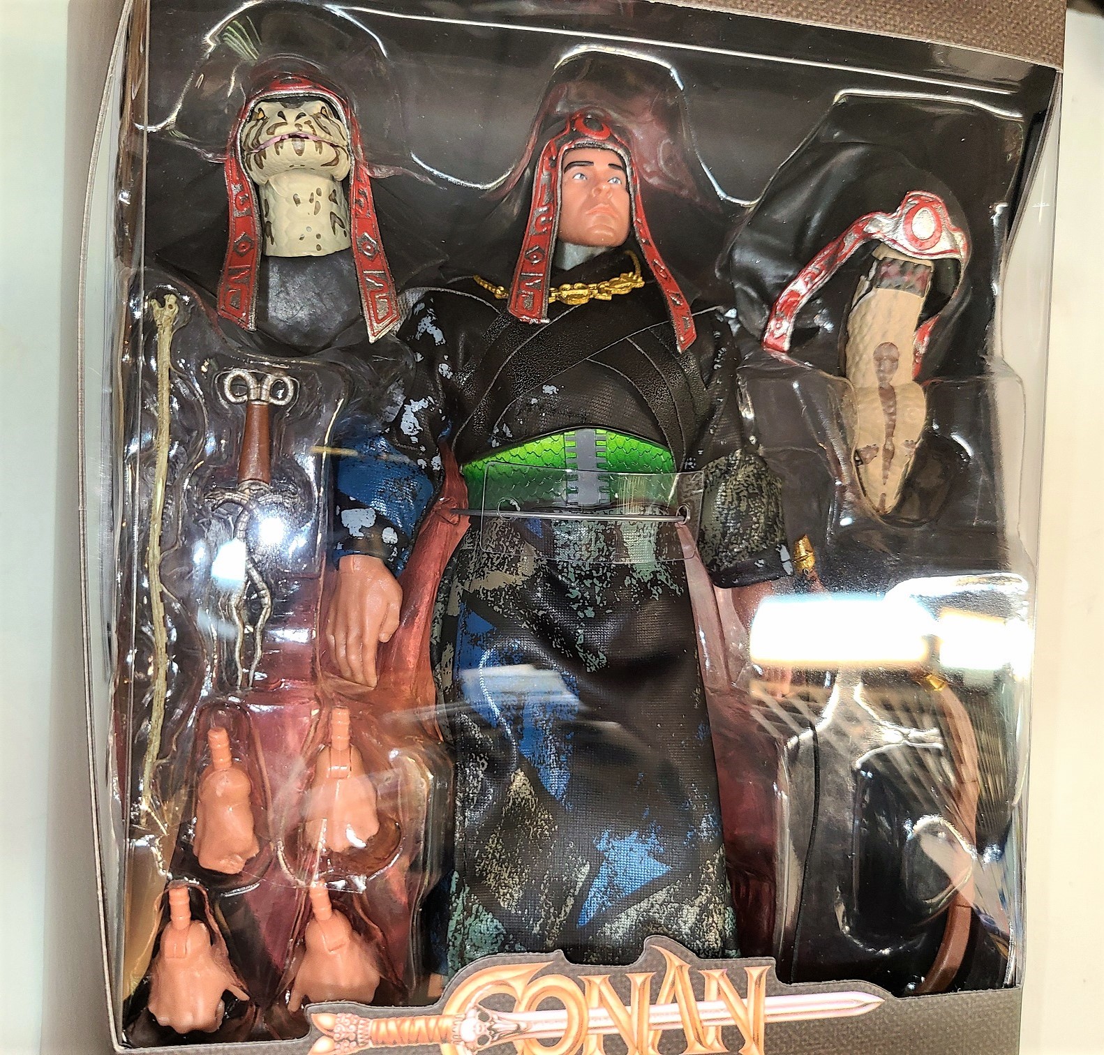 Conan the Barbarian Ultimates Snake Priest Thulsa Doom Demigod Serpent ...