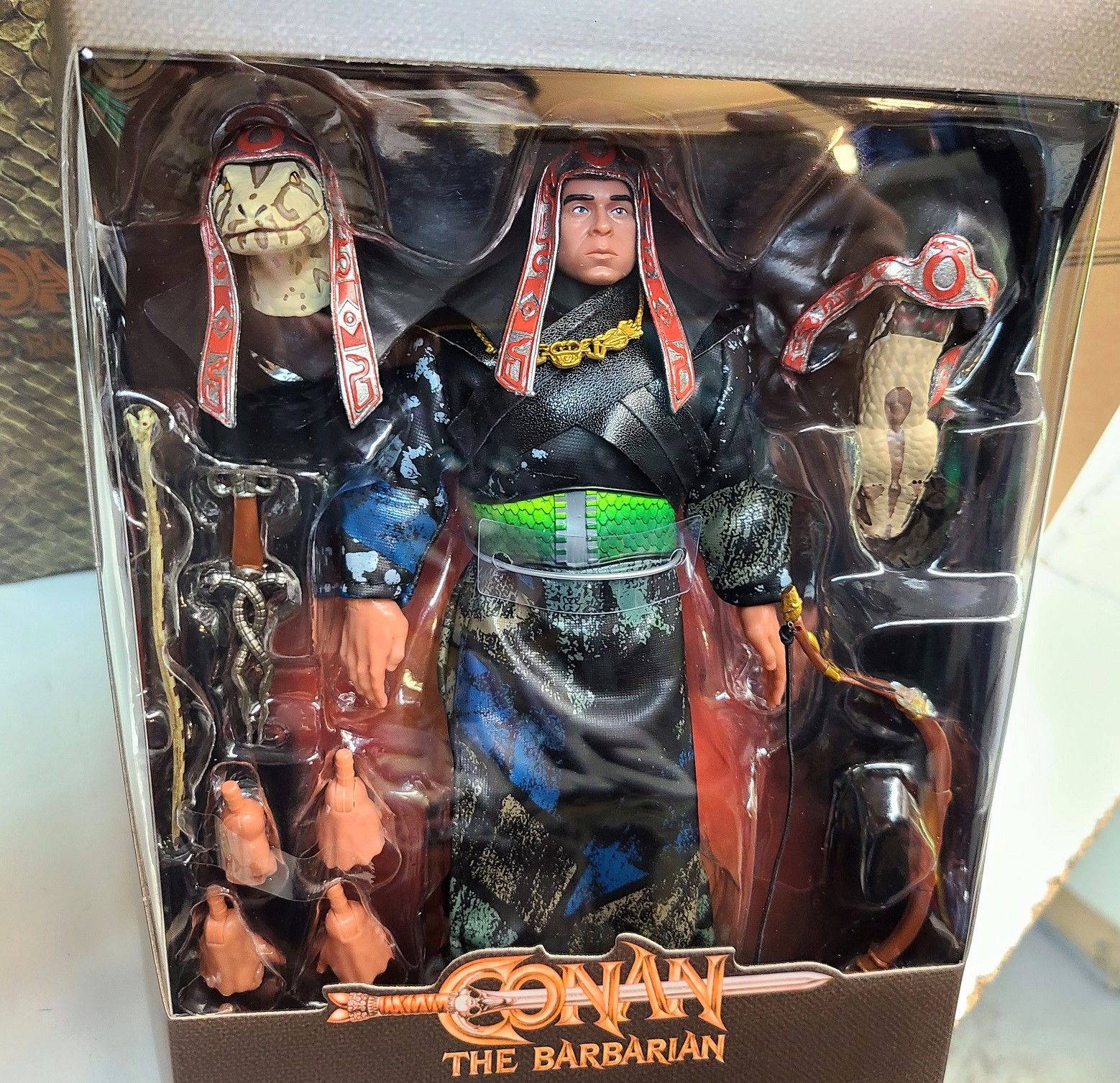 Conan the Barbarian Ultimates Snake Priest Thulsa Doom Demigod Serpent ...