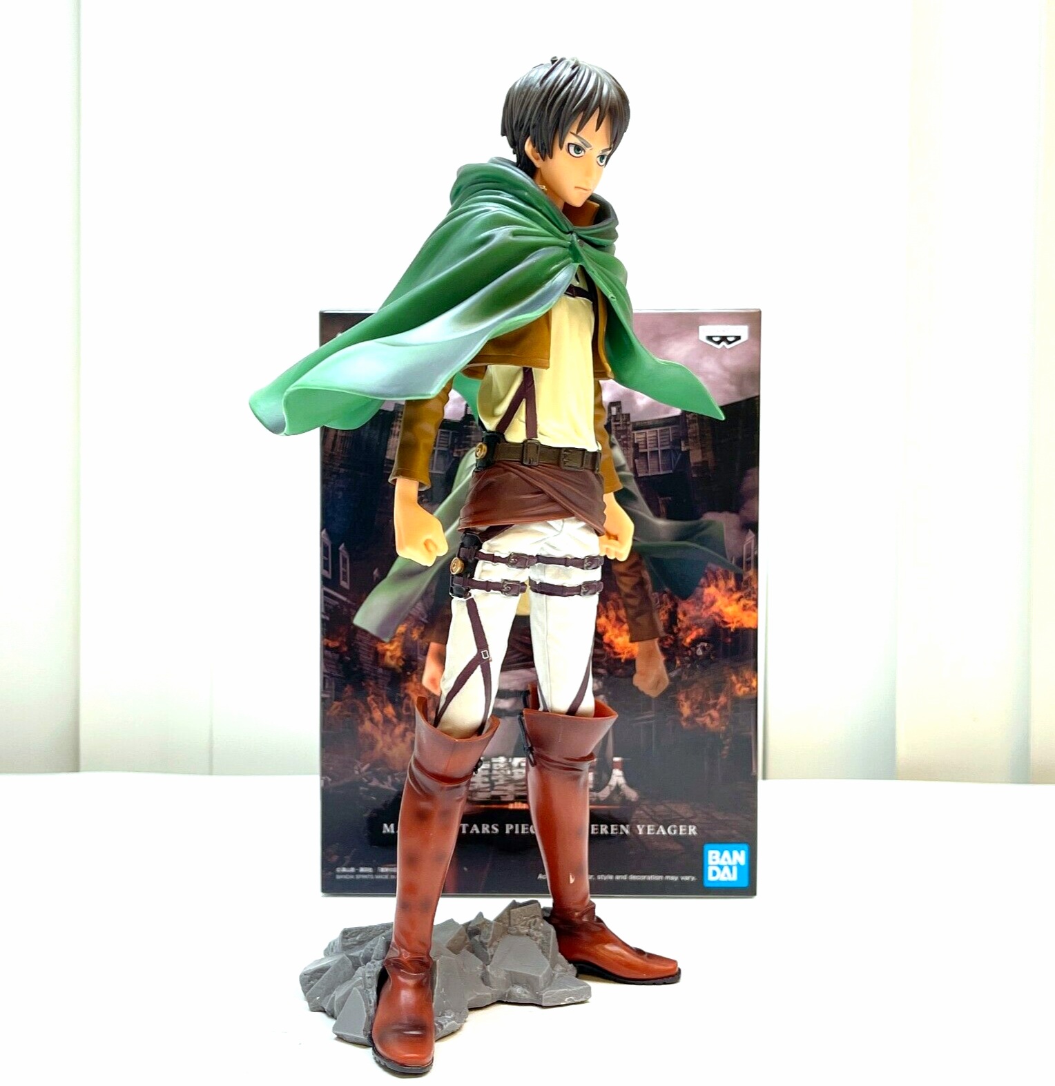 Banpresto Attack on Titan Eren Yeager Master Stars Piece Statue
