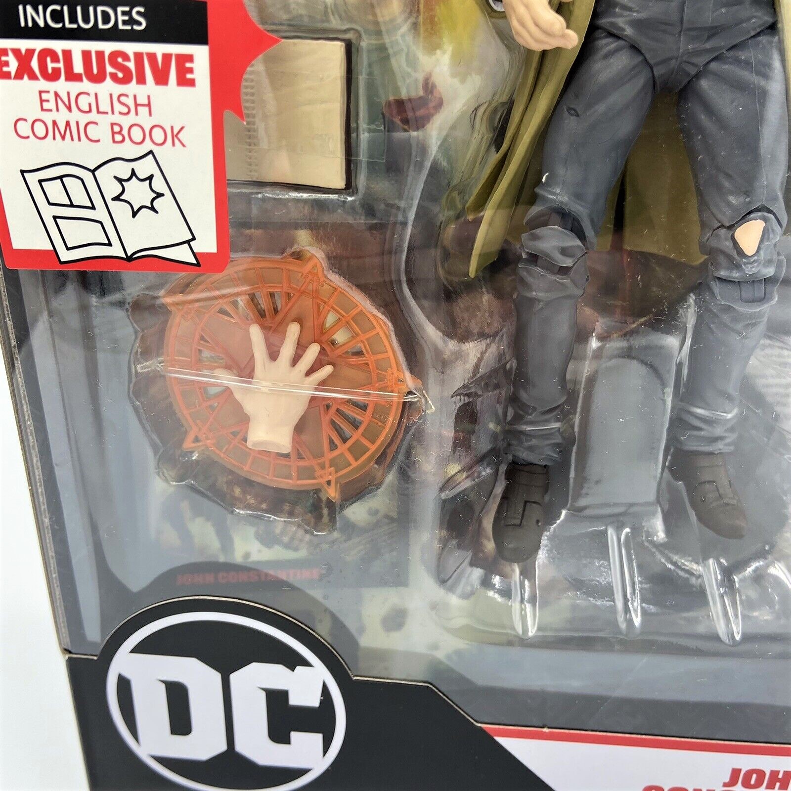 DC Direct John Constantine Page Punchers 7″ Scale Action Figure with ...